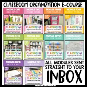 Classroom Organization in the Middle School | Part 1 - The Hungry Teacher