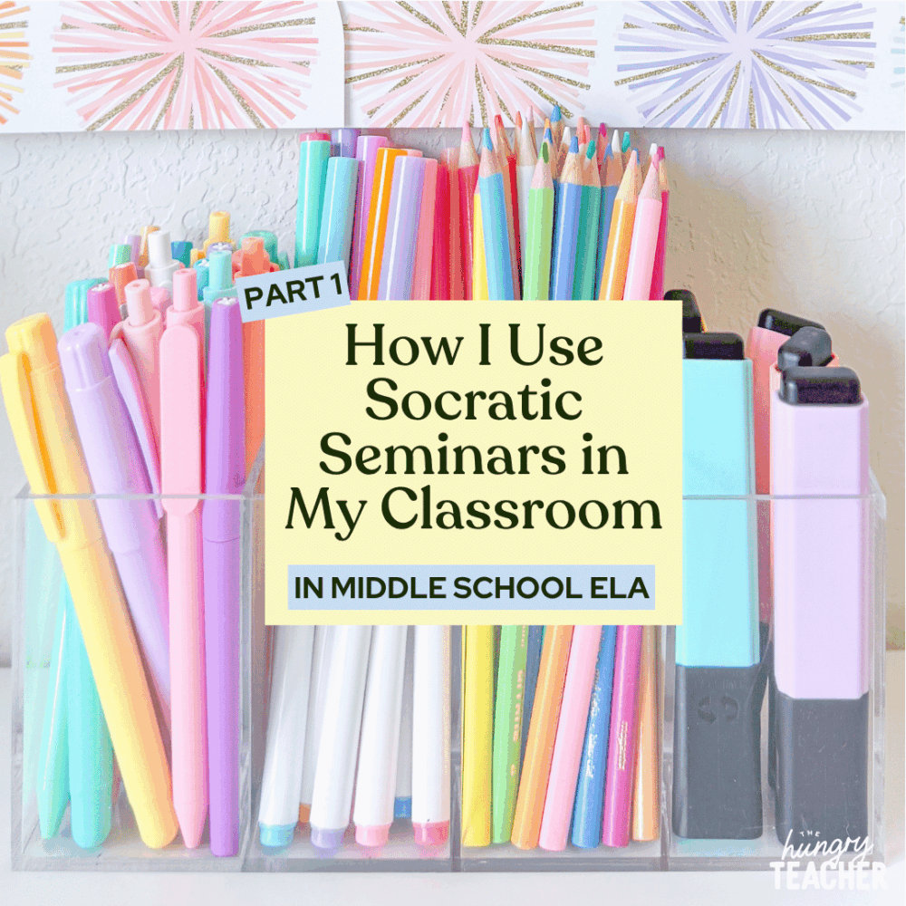 The Socratic Seminar for Student Discussions in Middle School and Upper ...