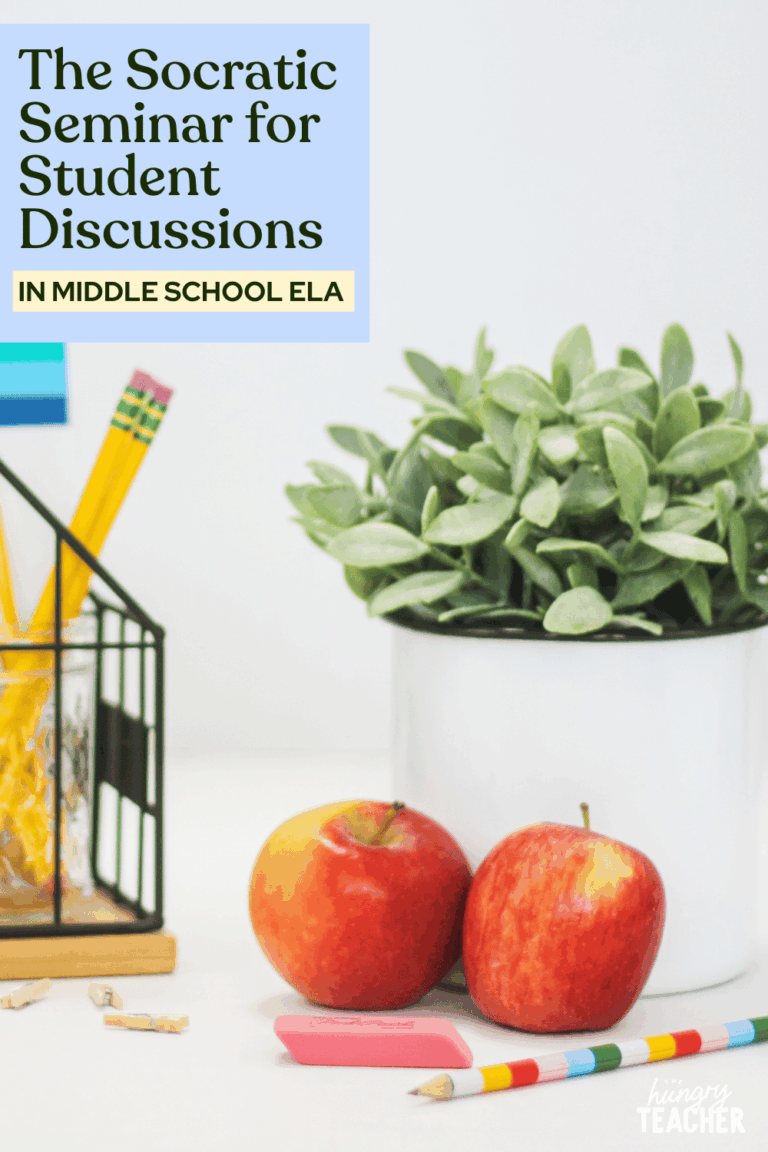 The Socratic Seminar for Student Discussions in Middle School and Upper ...