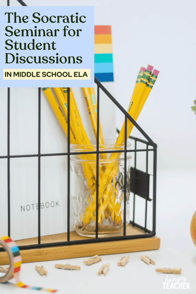 The Socratic Seminar for Student Discussions in Middle School and Upper ...