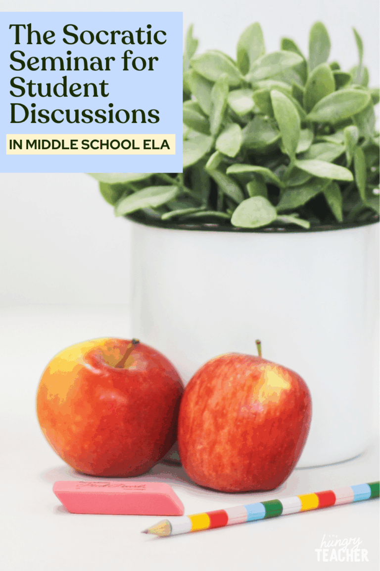The Socratic Seminar for Student Discussions in Middle School and Upper ...