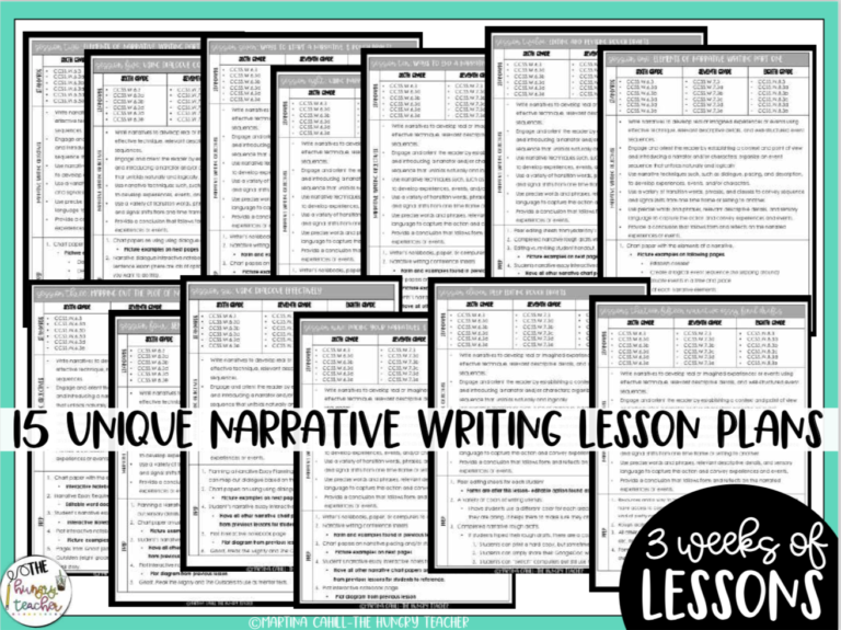 Middle School Narrative Essays and Middle School Writing Conferences ...