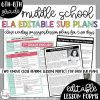 Maternity Leave Planning and Editable Resources for Teachers - The ...