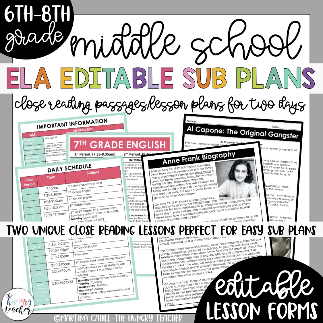 Maternity Leave Planning and Editable Resources for Teachers - The ...