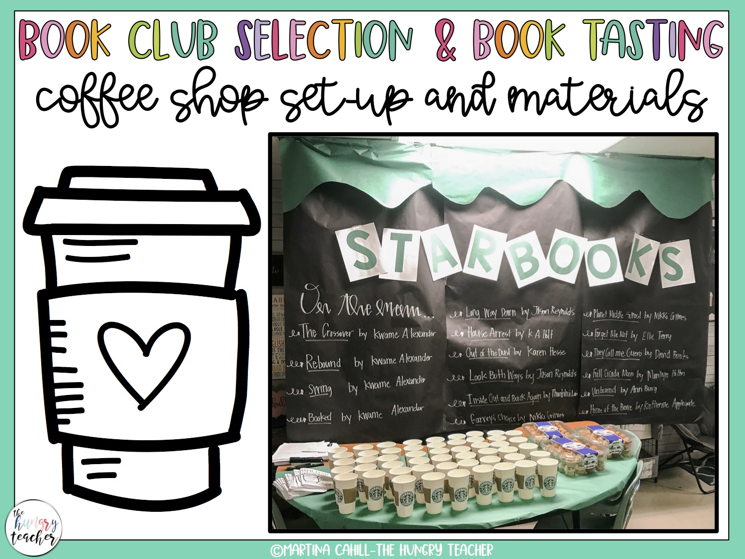 Starbooks Book Tasting in Middle School ELA for Book Clubs and ...