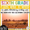 A Long Walk to Water | Novel Study Reading Unit | 6th Grade | Distance ...