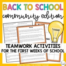 Back to School Community, Team building, Get to Know You, Icebreaker ...