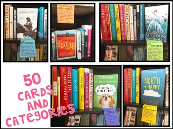 Book Recommendation Cards for Middle Grade Classroom Libraries - The ...