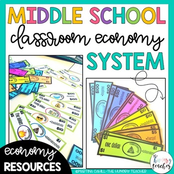 Classroom Economy {Middle School Classroom Economy} - The Hungry Teacher