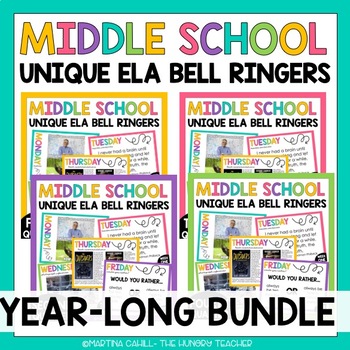 Middle School ELA Bell Ringers Archives - The Hungry Teacher