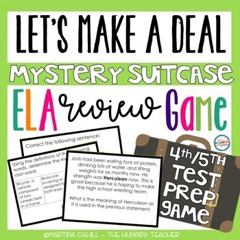 ELA Review Game Math Review Game Science Review Game for Fourth and ...
