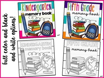 End of Year Memory Book End of Year Activity {Target Dollar Spot Books ...
