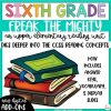 Freak the Mighty | Novel Study Reading Unit | 6th Grade | Distance ...