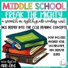 Freak the Mighty | Novel Study Reading Unit | 7th 8th Grade | Distance ...