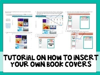 Genre Bulletin Board Display (Tutorial Included for Inserting Book ...