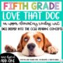 Love that Dog Sharon Creech Novel Study Reading Unit | 5th Grade - The ...