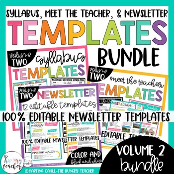 Back to School Resources: Syllabi Templates Archives - The Hungry Teacher