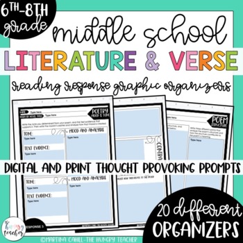 Middle School Novel Studies Archives - The Hungry Teacher