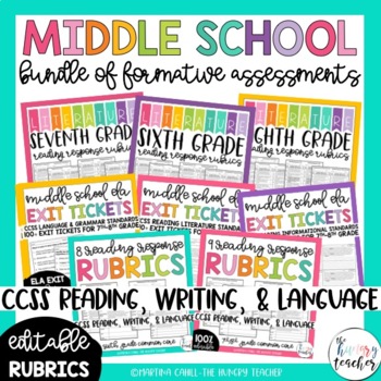 Middle School ELA Assessment Archives - The Hungry Teacher