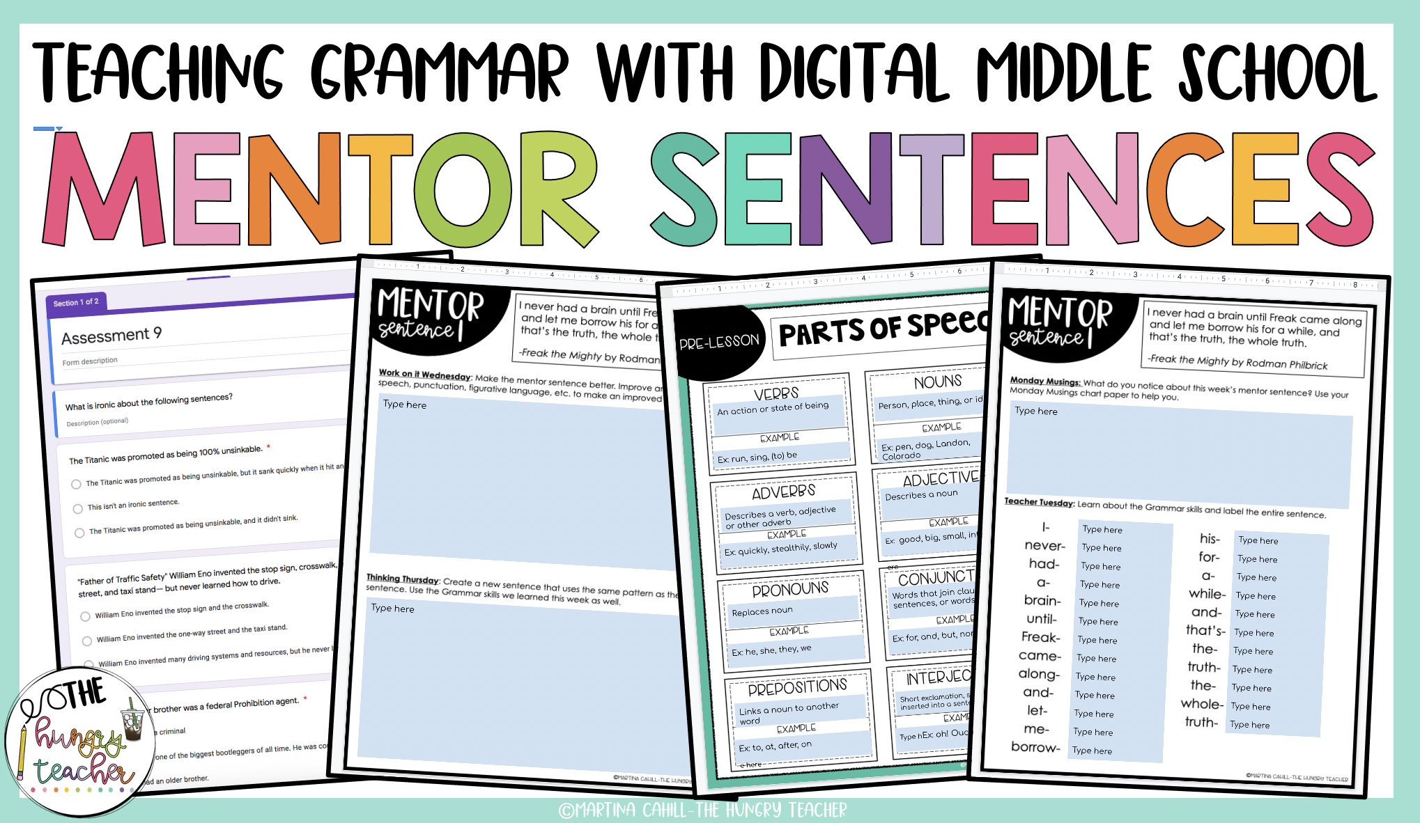 Middle School Grammar Archives - The Hungry Teacher