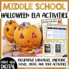 Digital Halloween Middle School ELA Rhetoric | Figurative Language ...