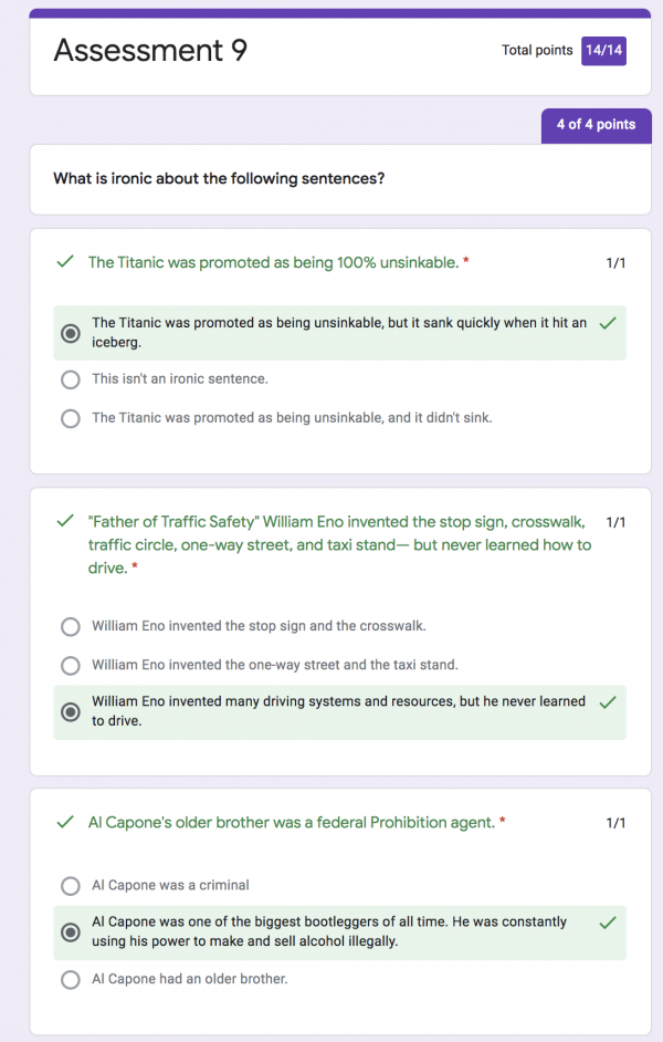 Digital Middle School Grammar Mentor Sentences to Teach CCSS Grammar ...