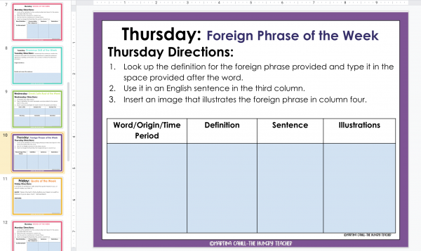 Bell Ringers as a Classroom Management Tool in Middle School ELA - The ...