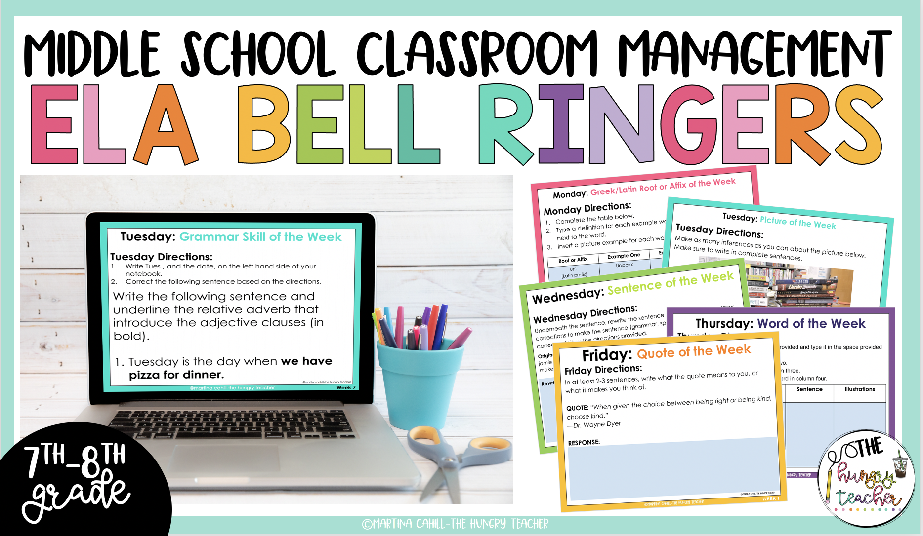 Bell Ringers as a Classroom Management Tool in Middle School ELA - The ...