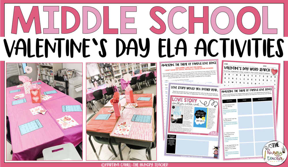 Middle School ELA Halloween Activities The Hungry Teacher