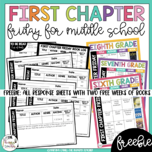 First Chapter Friday Middle School Book Recommendations and Resources ...