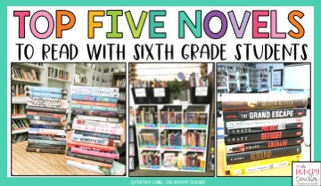 The Best Novels to Read with Sixth Grade - The Hungry Teacher