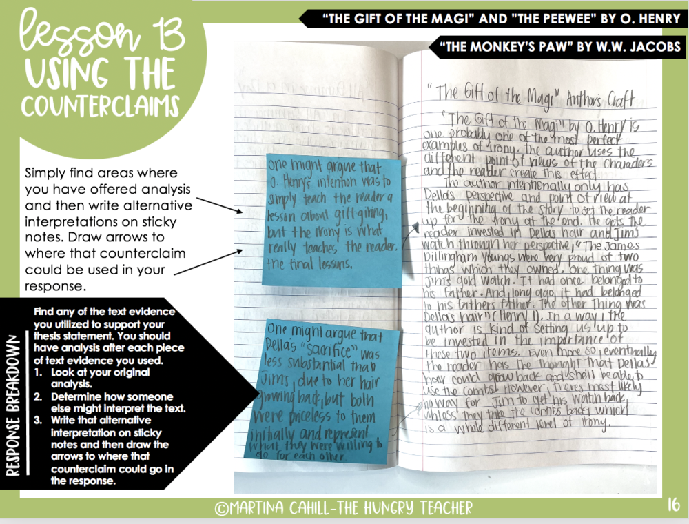 4 Steps to Writing Counterclaims in Middle School - The Hungry Teacher