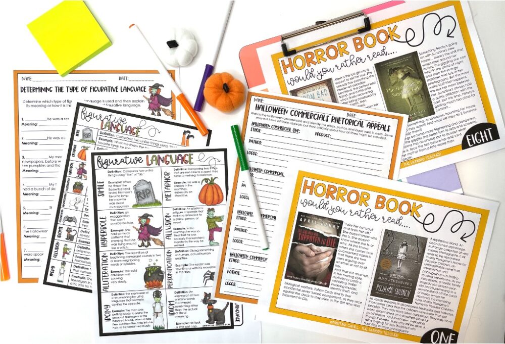 Halloween Reading Activities Your Students Will Love - The Hungry Teacher