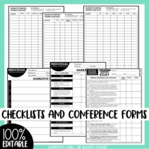 Editable Middle School Narrative Essay Rubrics for 6th 7th and 8th ...