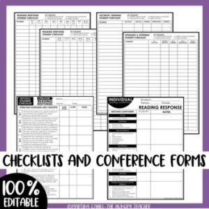 Sixth Grade Literary Nonfiction Reading Response Rubrics Editable CCSS ...