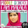I am Malala by Malala Yousafzai Nonfiction Reading Unit and Book Study ...