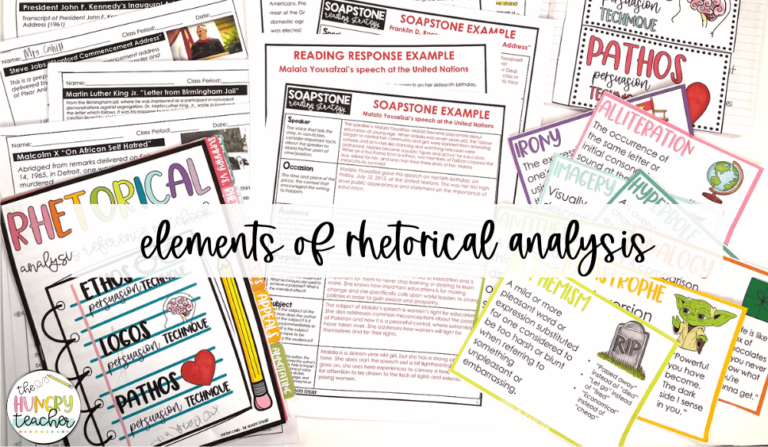 How to Teach Rhetorical Analysis in Middle School - The Hungry Teacher