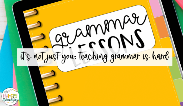 Grammar for Middle Schoolers in 10 Minutes a Day - The Hungry Teacher