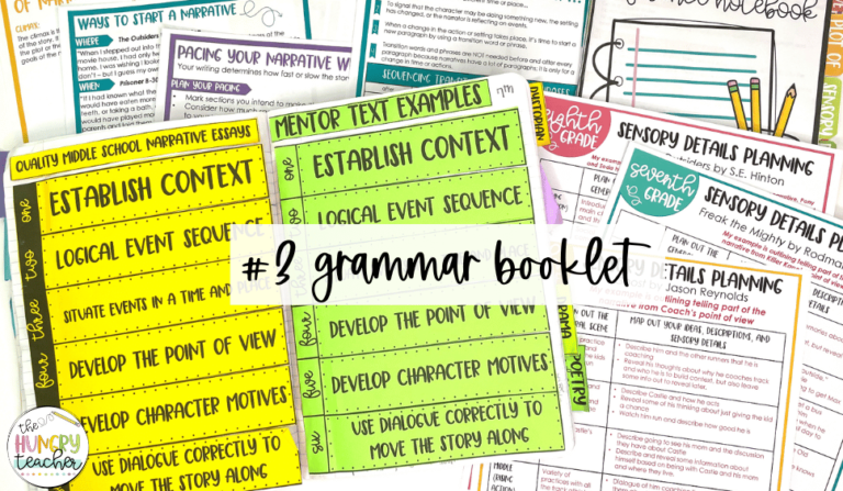 Grammar for Middle Schoolers in 10 Minutes a Day - The Hungry Teacher