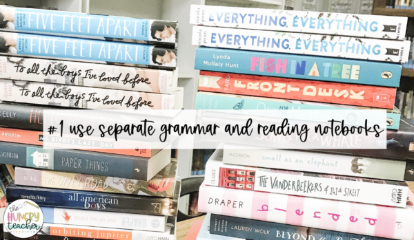 4 Tips to Keep Student Reading Notebooks Organized - The Hungry Teacher