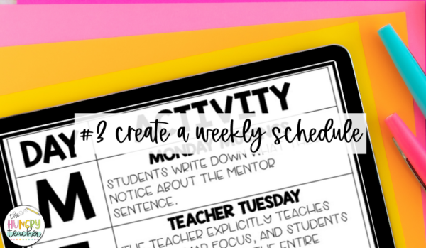 5 Steps to Using Mentor Sentences to Teach Grammar - The Hungry Teacher