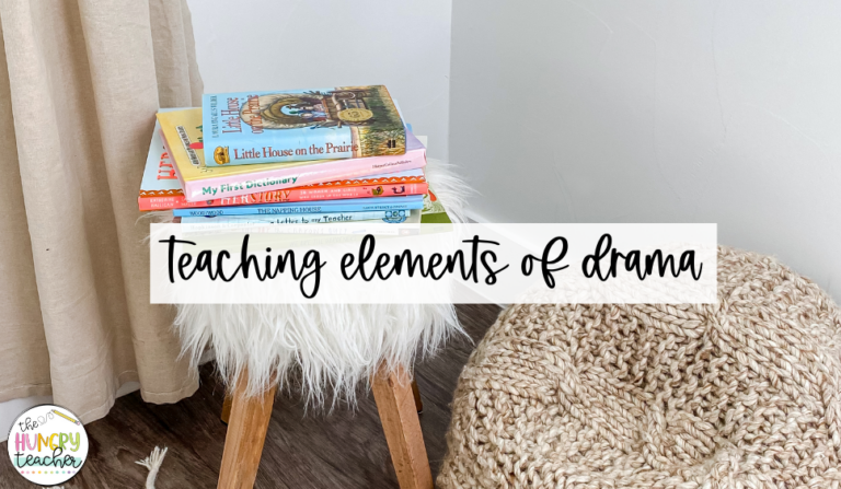 Introducing the Elements of Drama in Middle School - The Hungry Teacher