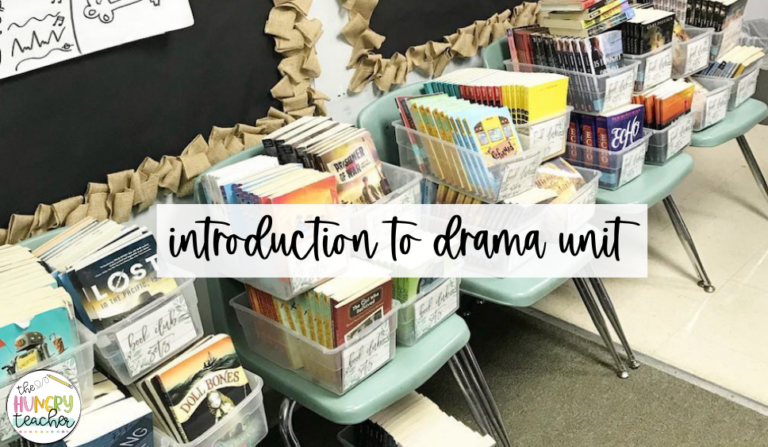 Introducing the Elements of Drama in Middle School - The Hungry Teacher