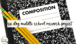 Easy 6-Day Middle School Research Project - The Hungry Teacher